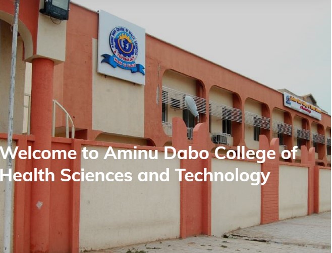 Aminu Dabo College of Health Sciences (AD-COHST) Admission Form, 2023/ ...